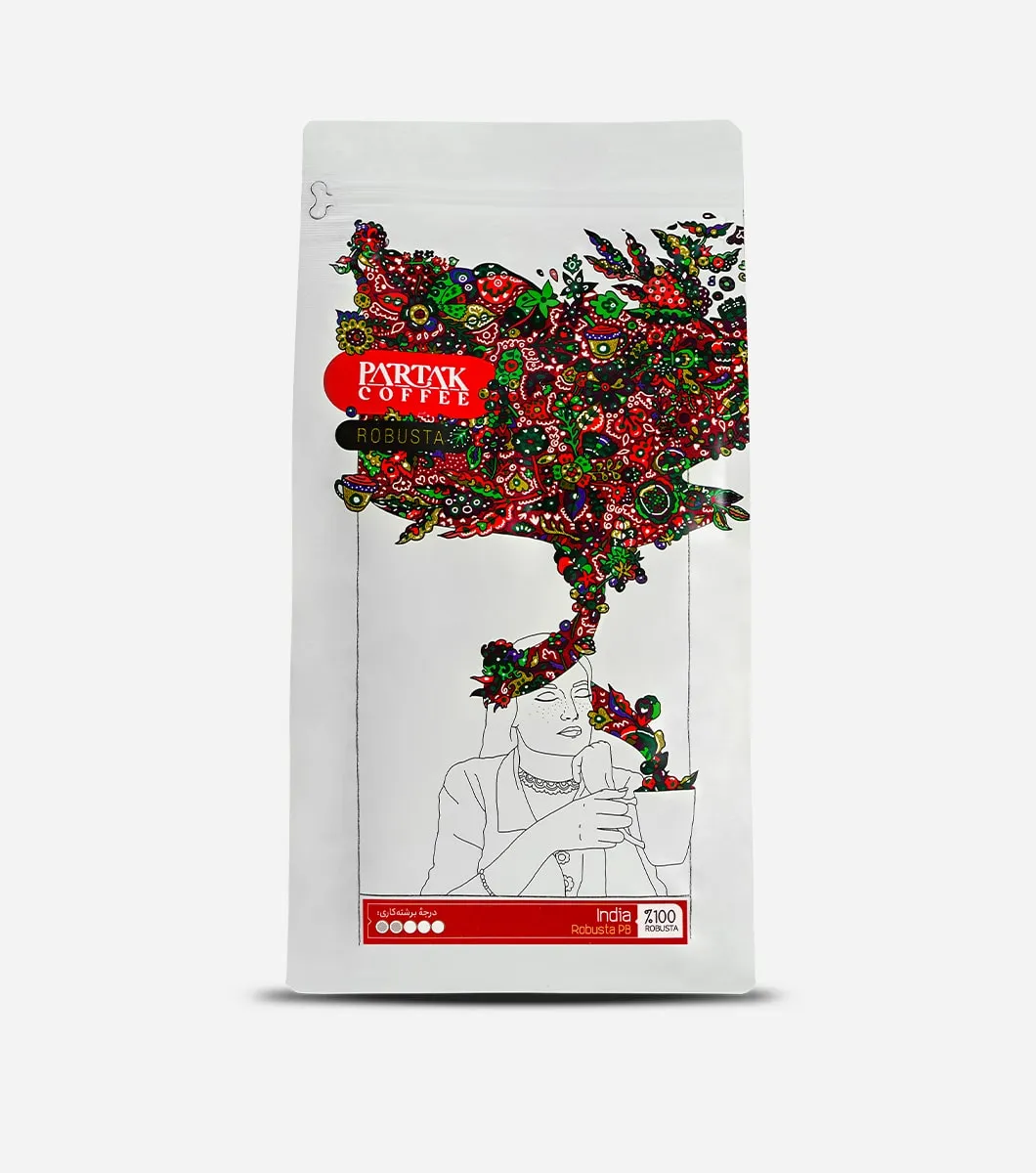 Indian Robusta Coffee PB - پارتاک کافی